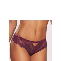 Lascana Damen Lascana String &raquo;Alana&laquo; mit hohem Seidenanteil und edler Spitze bunt 36/38