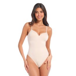 MAGIC BODYFASHION Damen MAGIC BODYFASHION Shaping-Body &raquo;Soft Thong Body&laquo; schmale, verstellbare Tr&auml;ger L, N-Gr