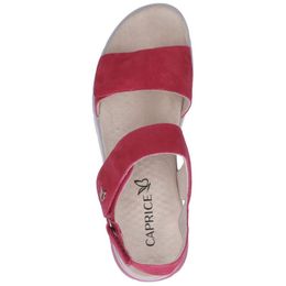 Caprice Damen Riemchensandale &raquo; Sandalen Veloursleder&laquo; rosa 36