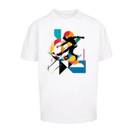 Merchcode T-Shirt &raquo;Champion Colors Oversize Tee&laquo; 1 Stk. white XL XL Darf in keinem Kleiderschrank fehlen