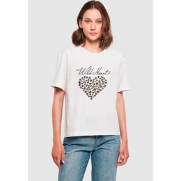 Miss Tee Damen T-Shirt &raquo; Wild Heart Leo Tee&laquo; 1 Stk. L