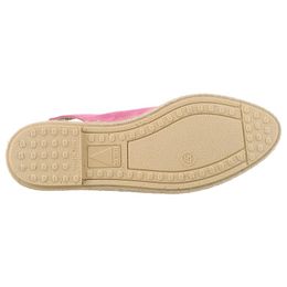 VERBENAS Damen VERBENAS Slingsandale &raquo;Kiara Serraje&laquo; Sommerschuh, Sling, Urlaubschuh mit Juterahmen pink 37
