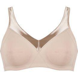 Naturana Damen Minimizer-BH &raquo;Minimizer&laquo; 1 Stk. mit Glanzband, Shaping-Effekt, breite Tr&auml;ger, feminin, ohne B&uuml;gel beige 85, Cup B
