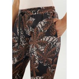Aniston Selected Damen Aniston SELECTED Schlupfhose aus festerer Jerseyqualit&auml;t mit Stretch braun 36, N-Gr