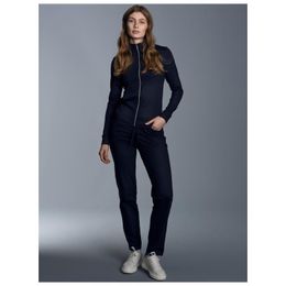 TRIGEMA Damen Jogginganzug &raquo;TRIGEMA Freizeitanzug mit Kristallsteinen&laquo; 2 Stk. blau S