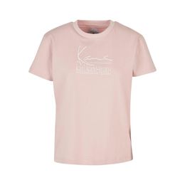 Karl Kani Damen T-Shirt &raquo; Damen KW221-012-1 Signature KKJ Tee rose&laquo; 1 Stk. XS