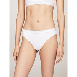 Tommy Hilfiger Underwear Damen Slip &raquo;THONG&laquo; mit Logobund wei&szlig; S (36)