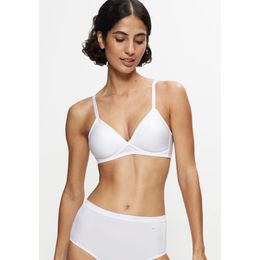 Triumph Damen B&uuml;gelloser BH &raquo;Soft Sensation P X&laquo; leicht und atmungsaktiv wei&szlig; 80, Cup C