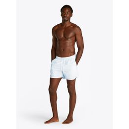 Tommy Hilfiger Swimwear Damen Badeshorts &raquo;MEDIUM DRAWSTRING PRINT&laquo; mit Muster blau XXL (56), N-Gr