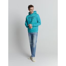 NO EXCESS Herren NO EXCESS Hoodie &raquo; Kapuzenpullover Sweater Hooded&laquo; blau XL
