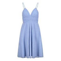 Vera Mont Cocktailkleid kn&ouml;chellang Damen Gr&ouml;&szlig;e 36 blau Winterkleid