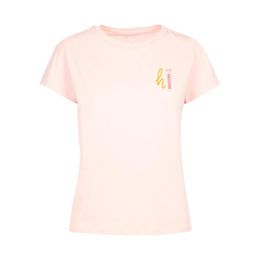 Merchcode T-Shirt &raquo;Ladies Wording - Hi Box Tee&laquo; 1 Stk. pink L L Darf in keinem Kleiderschrank fehlen