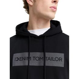 Tom Tailor Denim Herren Tom Tailor Denim Hoodie, mit Logo Print S