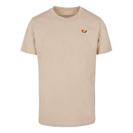 MisterTee T-Shirt &raquo;Double Hearts Pride Tee&laquo; 1 Stk. sand XXL XXL Vielseitige T-Shirts f&uuml;r jeden Anlass