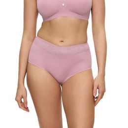 Triumph Damen Shapingslip &raquo;True Shape Sensation T&laquo; Mesh-Eins&auml;tze, flache Kanten rosa 42