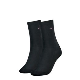 Tommy Hilfiger Damen Socken &raquo;TH WOMEN SOCK CASUAL 2P&laquo; 2 Paar, 2 Paar tlg. mit flacher Zehennaht blau 35-38