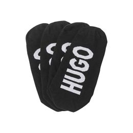 Hugo Underwear Damen HUGO Underwear Sneakersocken &raquo;2P INVISIBLE W&laquo; Packung, 2er, 2 Stk. tlg. mit HUGO Logoschriftzug unter der Sohle schwarz 39-40