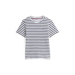 Tommy Hilfiger Underwear Kinder Pyjama &raquo;S/S JERSEY PJ SET&laquo; Set, 2er, 2 tlg. mit Logostickerei blau 152/158