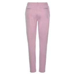 Lascana Damen Lascana Jogger Pants mit sportlichen Seitenstreifen, Loungewear rosa 34, N-Gr