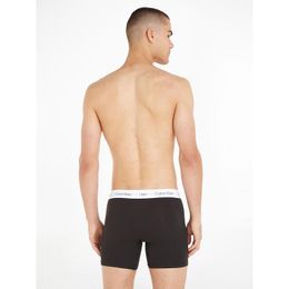 Calvin Klein Underwear Herren Boxer &raquo;CK lg Boxer&laquo; 3 Stk. mit l&auml;ngerem Bein schwarz L (52), 3 Stk.