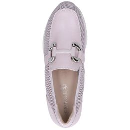 Caprice Damen Slipper &raquo; Slipper Leder/Textil&laquo; lila 39