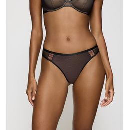 Triumph Damen String &raquo;Palina Cosmic Heartbeat&laquo; x Palina Rojinski, Mesh, niedriger Bund, feminin schwarz 36