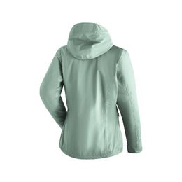 Maier Sports Damen Regenjacke &raquo;Metor Therm Rec W&laquo; warme Damen Jacke mit Kapuze, Winterjacke wasserdicht atmungsaktiv gr&uuml;n 42