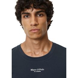 Marc O'Polo Marc O'polo Herren Marc O'Polo Pyjamaoberteil &raquo;Mix & Match Cotton&laquo; mit Langarm und Logopr&auml;gung blau XL