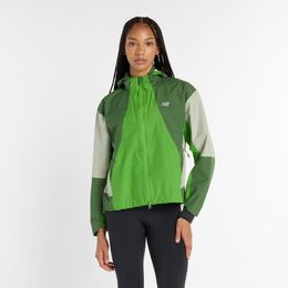 New Balance Outdoor Jacket 'Better Run' female Green size XXS