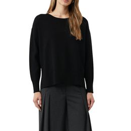 comma, Comma Damen Strickpullover aus Viskose schwarz 34
