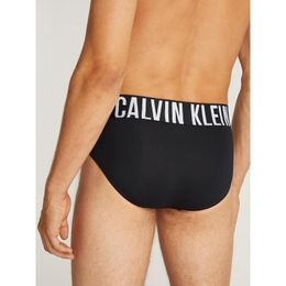 Calvin Klein Underwear Herren Hipster &raquo;HIP BRIEF 3PK&laquo; Packung, 3er, 3 Stk. mit Logo-Stretchbund schwarz XL (54), 3 Stk.