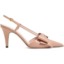 Valentino Garavani Hohe Schuhe - With Heel Powder - Gr. 38,5 (EU) - in Gold - f&uuml;r Damen
