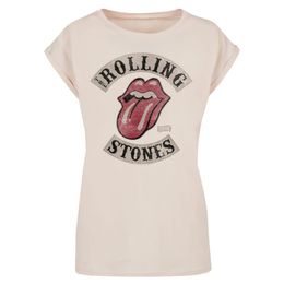 F4NT4STIC Extended Shoulder T-Shirt The Rolling Stones Tour '78 in Whitesand | Gr.: L