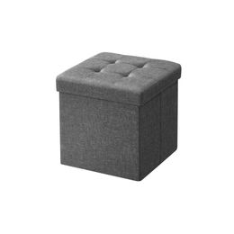 H&ouml;ffner Hocker &brvbar; grau &brvbar; Ma&szlig;e (cm): B: 30 H: 30 &raquo; H&ouml;ffner