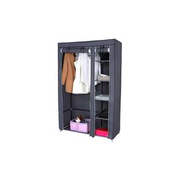 H&ouml;ffner Kleiderschrank &brvbar; grau &brvbar; Ma&szlig;e (cm): B: 110 H: 175 &raquo; H&ouml;ffner