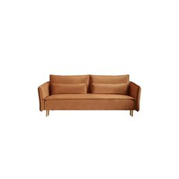 Selsey Schlafsofa Ummo &brvbar; gelb &brvbar; Ma&szlig;e (cm): B: 230 H: 88 &raquo; H&ouml;ffner