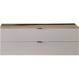 TV-Schrank Innostyle, B:140cm H:51cm T:44cmcashmere, riva eiche, ABS-Kunststoff, Holzwerkstoff, MDF, Metall, Wohnzimmer, Schr&auml;nke, "INA TV-Lowboard,
