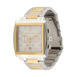 Michael Kors Analog Watch 'RHYS' male Gold, Silver size One Size