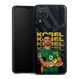 DeinDesign Galaxy A12 Handy Silikon H&uuml;lle Case schwarz Handyh&uuml;lle Borussia Dortmund Bvb Gregor Kobel