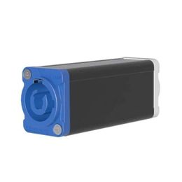Seetronic SAC3MM - Indoor P-Con Power-Kupplung, IN&OUT, blau&grau