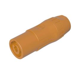 Seetronic SAC3MCA-N-W - P-Con IP65 Kabelstecker, Verl&auml;ngerung-IN, orange