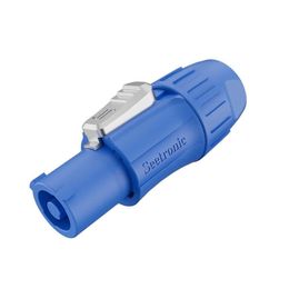 Seetronic SAC3FCA - Indoor P-Con Kabelstecker, OUT, blau