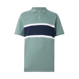 GAP Poloshirt 'NOVELTY' Herren Gr&ouml;&szlig;e S dunkelblau / mint / wei&szlig;