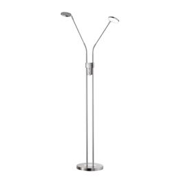 FHL easy Luna Stehleuchte LED Nickel-Matt, 2-flammig