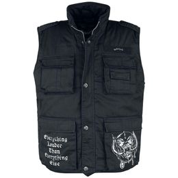 Mot&ouml;rhead Mot&ouml;rhead Brandit Bastards - Ranger Vest Weste schwarz in 4XL 61001-2