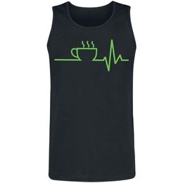 Food Kaffee EKG Tank-Top schwarz in S 535188_FOTL 61-098-0