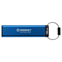 Kingston IronKey Keypad 200 - USB-Stick - 16 GB