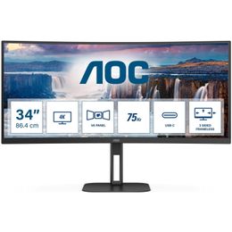 AOC CU34V5C/BK Curved Monitor 86,4 cm (34 Zoll)