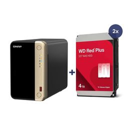 QNAP NAS TS-264-8G 2bay incl. 8TB (2x 4TB WD Red)