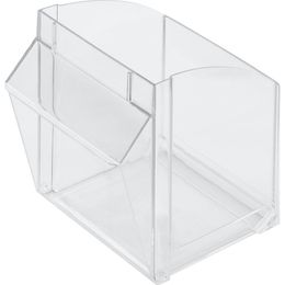Klappkasten aus Styrolux , LxBxH 177 x 147 x 161 mm, VE 3 Stk, transparent kaiserkraft